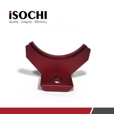China Red Pressure Foot Cup Fixed Block For PCB CNC Anderson / AEMG Routing Machine for sale