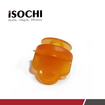 China Plug Head Orange Latex Material For CNC Schmoll Machine Customized Available for sale