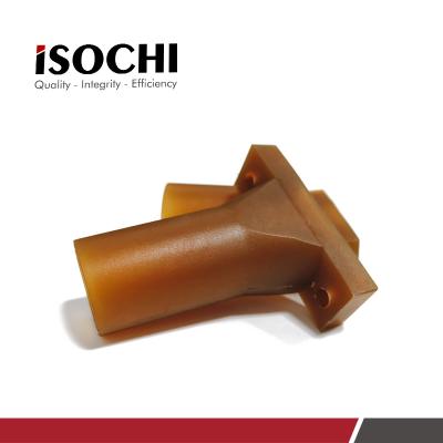 China Brown Plastic Pressure Foot Part Vacuum Tube Connect Schmoll/Takisawa Machine for sale