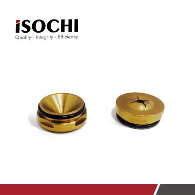 China Small Hole QIC Switch Pressure Foot Disk Insert Use For Hitachi Drilling Machine for sale