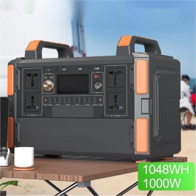 China 999Wh Outdoor Portable Power Station With 1000W AC Output LCD Display for sale