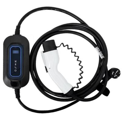 China 32A Industrial Plug Home EV Charging Station 3.4KG Floor Mounted for sale