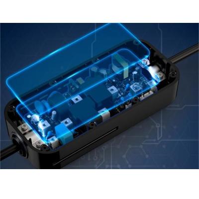 China Efficient Portable Home Ev Charging Station 7.4KW HD-AMB106 With Up In Down Out Wiring for sale