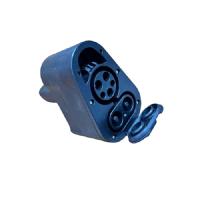 China Factory Direct Support Charger EV Fast Charger Station DC CCS1 And AC J1772 (2 IN 1) To Tesla Adapter for sale