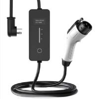 China J1772 Portable EV Charger 40A 3.5KW-7KW 220V-240V for sale