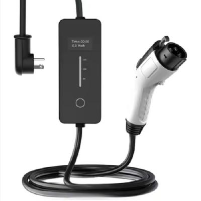 China J1772 Portable EV Charger 40A 3.5KW-7KW 220V-240V for sale