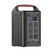 China Portable Outdoor Power Station with 500W AC Output, 100V-240V Rated Voltage, and 24 Months Warranty for sale