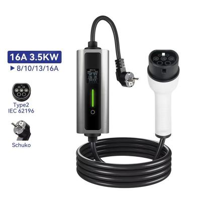 China Effortless Charging with HD-BOULT P02 Portable EV Car Charger Compatible with Multiple Standards for sale