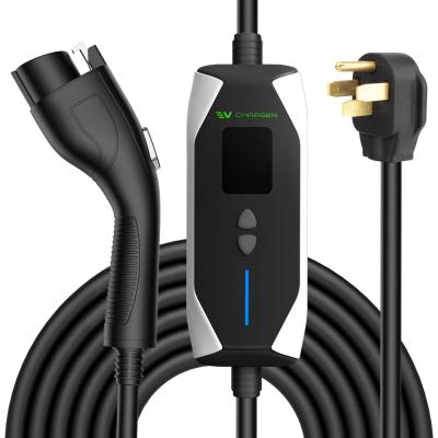 China Portable EV Car Charger The Ultimate Solution for Demanding Environments with Advanced Display and Connectivity for sale