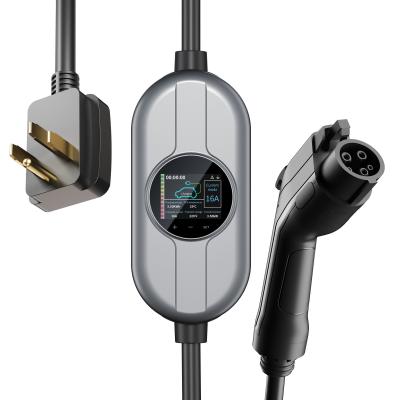China Portable EV Car Charger Offering Multiple Power Outputs and Certified Safety Standards for Convenient Outdoor and Indoor for sale