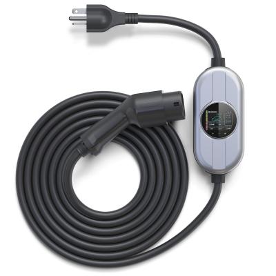 China Portable EV Car Charger High Power 7kW 32A with CEE 3 PIN and NEMA 14 50P Plugs Suitable for SUVs Pickup Trucks and Commercial Vans for sale