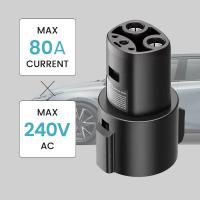 China EV Charger Adapter for Tesla 3 S X Y Supports Fast Charging with 240V AC 80A Current Performance in Extreme Temperature Ranges for sale