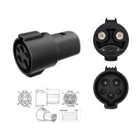 China EV Charger Adapter plug and play design compatible with Tesla 3 S X Y Level 1 and 2 charging stations no hassle setup for sale