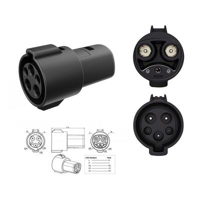 China EV Charger Adapter plug and play design compatible with Tesla 3 S X Y Level 1 and 2 charging stations no hassle setup for sale