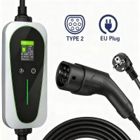 China Portable EV Car Charger with Intelligent Auto Detection System and Real Time Monitoring Display for Enhanced Safety for sale