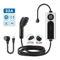 China Portable EV Car Charger Supporting Type 1 Type 2 GBT and Tesla Connectors for Universal Compatibility and Energy Delivery for sale