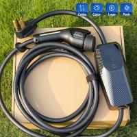 China Portable EV Car Charger with robust waterproof design and flexible cable length suitable for outdoor and long distance charging needs for sale