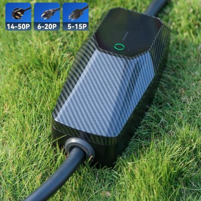 China Portable EV Car Charger built with internal components precision pins and TPU cables ensuring long service life and reliability for sale