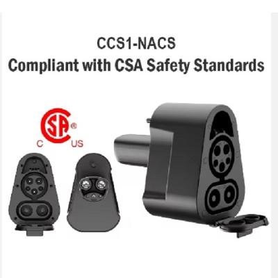 China EV Charger Adapter CCS1 to NACS DC 2.0 with 300A DC Rated Current IP54 Waterproof and Compact Design for Tesla Vehicles for sale