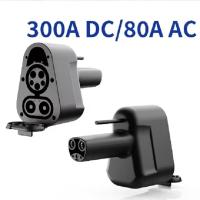 China EV Charger Adapter CCS1 to NACS DC and AC Dual Mode Charging for Tesla Cybertruck with 250kW Fast Charging and 19.2kW AC Capability for sale
