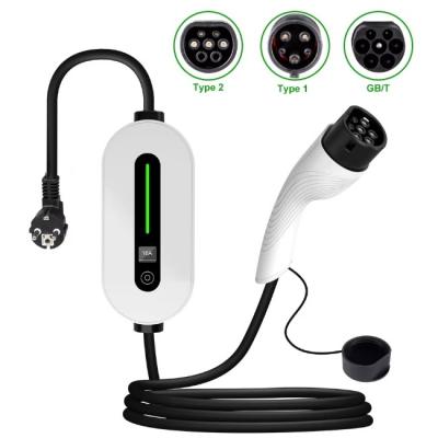 China Portable EV Car Charger combining high power compact design and automated fault recovery for performance in various markets for sale
