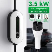 China Portable EV Car Charger Designed for Home and Fleet with Universal Type 2 Compatibility and IP66 Rated Waterproof Design for sale