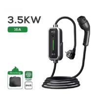 China Portable EV Car Charger Delivering Consistent Performance and Flexible Cable Length for Diverse EV Charging Applications for sale