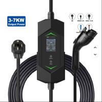 China Portable EV Car Charger with 40A Output Current IP65 Waterproof Rating and 2.5