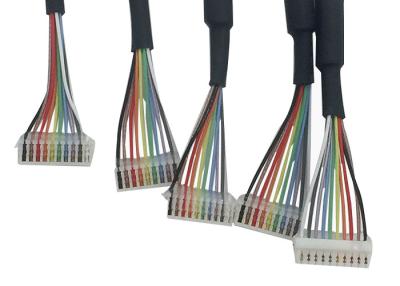 China 10 Pins 300V 0.5mm 0.38mm Wire Harness Assembly for sale