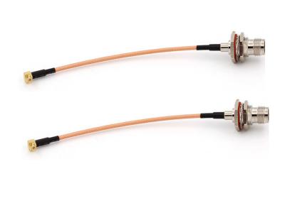 China TNC Female To MCX Male 150mm RG316 Coaxial Cable for sale