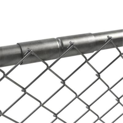 China Multipurpose  6 Ft Galvanized Fencing Metal Chain Link Fence High Strength for sale