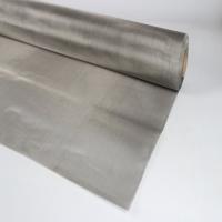 China Plain Weave SS316 SS304 Metal Woven Wire Mesh Square Hole Alkali Resist for sale