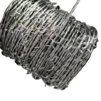 China 1.6mm 500m 25kgs per Roll Galvanized Barbed Razor Wire Concertina Coil Wire for Protective Construction for sale