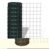 China Galvanized+PVC Coated Euro Wire Mesh Fence with 50x50mm Mesh Size and Wavy Wire Design for Farm and Garden for sale