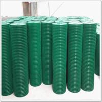 China 0.5×3m Flat Top Crimped Stainless Steel PVC Welded Wire Mesh with 1×1mm Small Hole for Architectural Decoration for sale