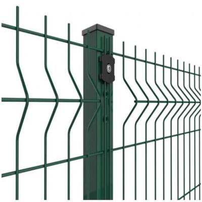 China 3D Curved Welded Wire Mesh Fence Panel for Home Garden Outdoor for Railway for sale