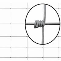 China Wholesale Galvanized Iron Wire Farm Fence with Hinge Joint Construction and Graduated Mesh Design for Cattle and Livestock for sale