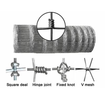 China Galvanized Square Holes Rodent Proof Farm Fence for Livestock and Field Protection for sale
