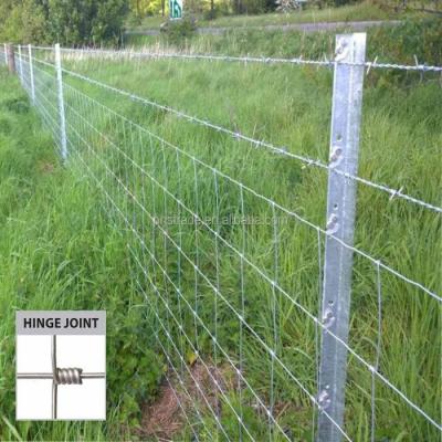 China Galvanized High Tensile Fixed Knot Farm Fence for Cattle Deer Ranch and Pasture for sale