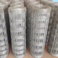 China Hot Dipped Galvanized Farm Fence 6ft 7ft 8ft Height Corrosion Resistant Cattle Field Fence for sale