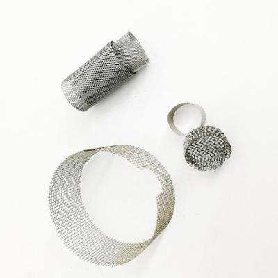 China Thickness 0.35-0.5mm Stainless Steel Filter Tube Anti Corrosion for sale