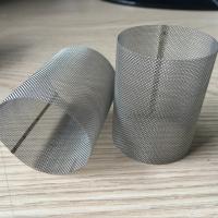 China Customized 150 Micron Corrosion Resistant Stainless Steel Filter Tube Mesh Cylinder for sale