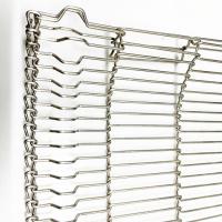 China High Temperature Resistance 1.0mm-3.0mm Wire Flat Flex Stainless Steel Conveyor Belt for Food Processing for sale