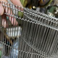 China Customized Size Flat Flex Stainless Steel Conveyor Belt For Food Processing for sale