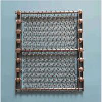 China Customized Stainless Steel Spiral Wire Mesh Conveyor Belt For Bakery Tunnel Oven for sale