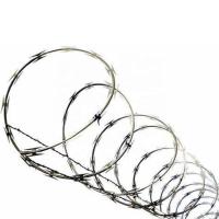 China Galvanized razor Wire Mesh Steel Blade with Barbed Rope for Protective Fence Hot-dip Galvanized Wire Mesh with Barbed for sale