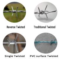 China High Quality razor Barbed Galvanized Steel Barbed Wire Barbed Wire Fencing Razor Barbed Wire for sale