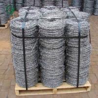 China Professional Manufacturer Hot-dip Zinc Plating Galvanized Barbed Wire 450mm Coil 100m Roll for Fence Construction for sale