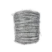 China Galvanized High Tensile Barbed Wire for Farm Fencing and Security Perimeter Protection for sale