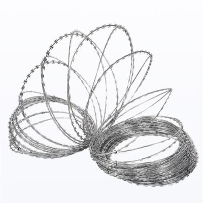 China Wear Resisting Bto 22 Concertina Barbed Razor Wire Anti Climbing for sale